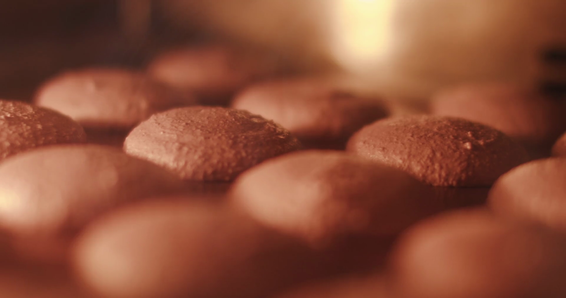 Macarons Baking Confectionery Preparation Stock Footage SBV-348545786 ...