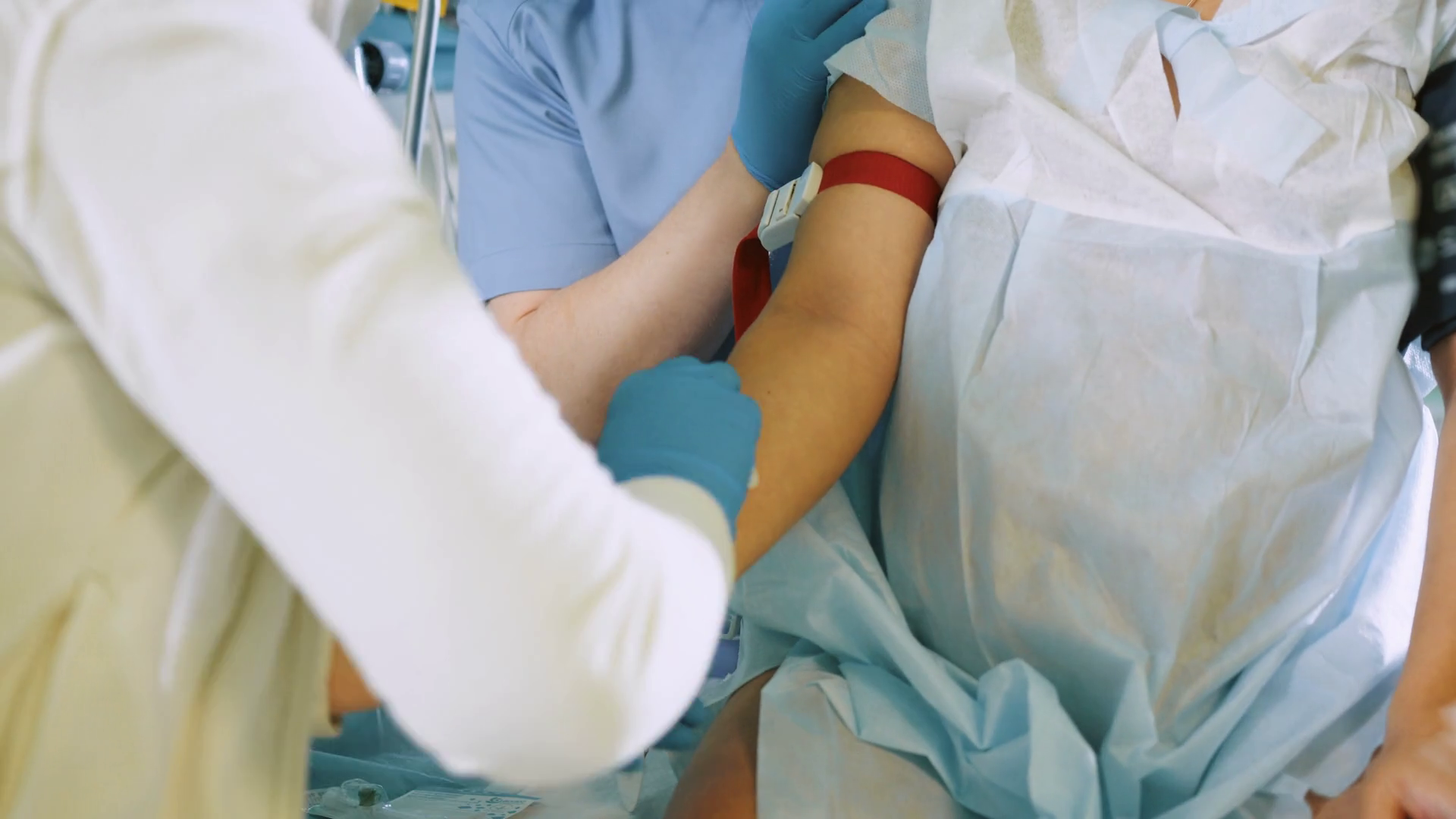 Preparing Final Stages Surgery Shot Of Young Stock Footage SBV ...