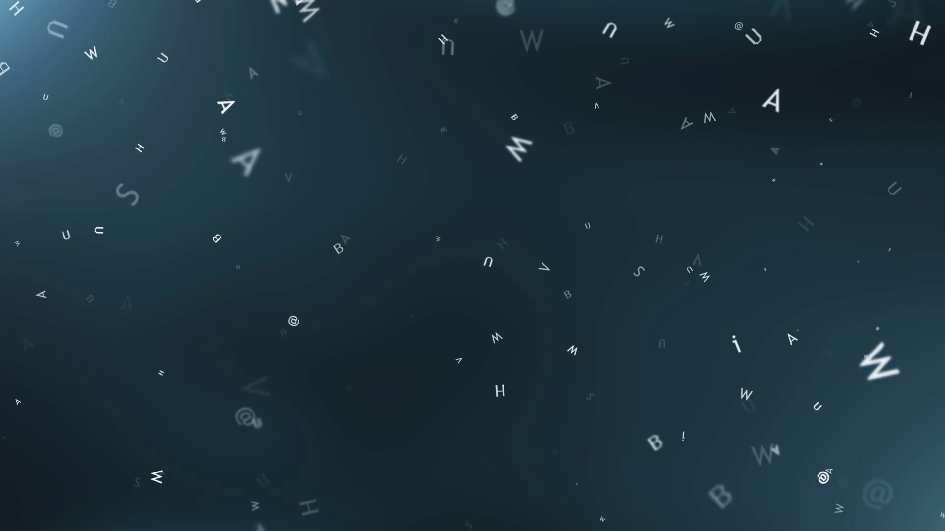 Background With Abstract Flying Letters Stock Footage SBV-324429020 ...