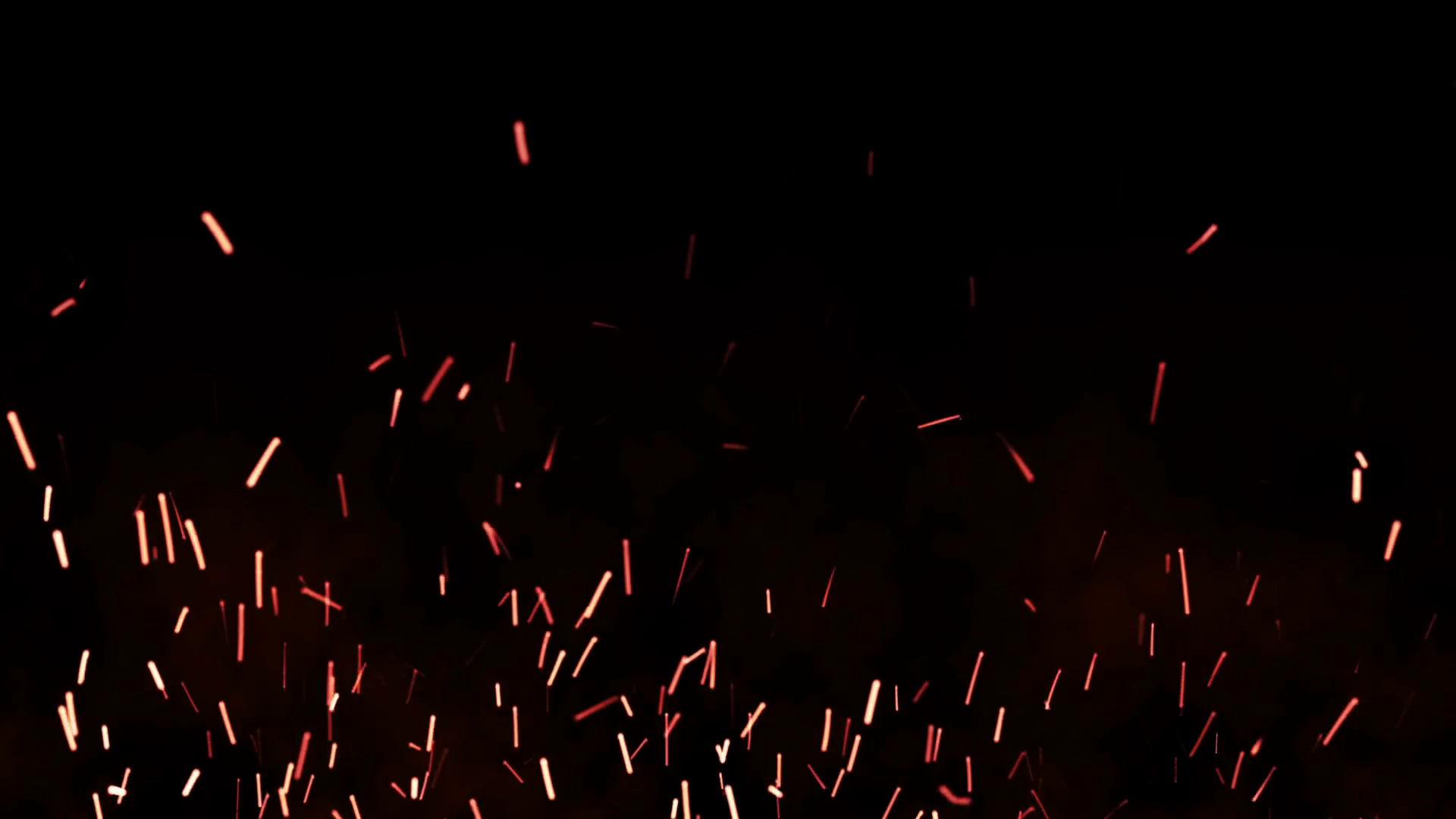 Mesmerizing Fire Sparks: Nighttime Loop Stock Motion Graphics SBV ...