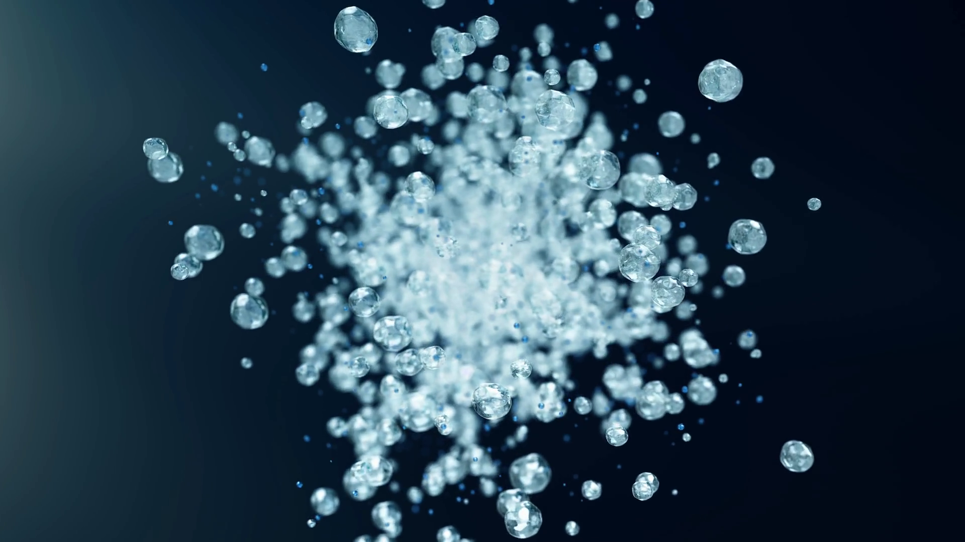 Water Drops Flying In Super Slow Motion 4k Stock Motion Graphics SBV ...