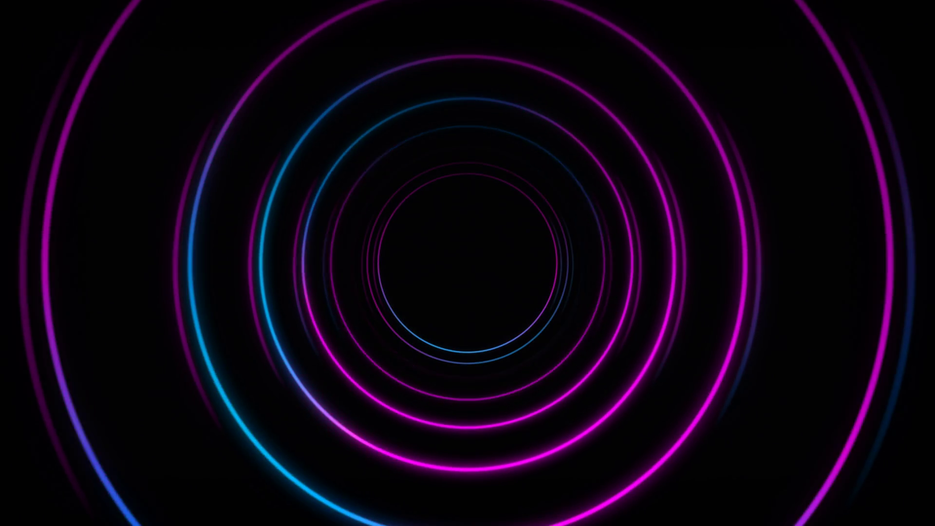 Abstract Seamless Loop Neon Circle Blue Stock Footage SBV-338887381 ...