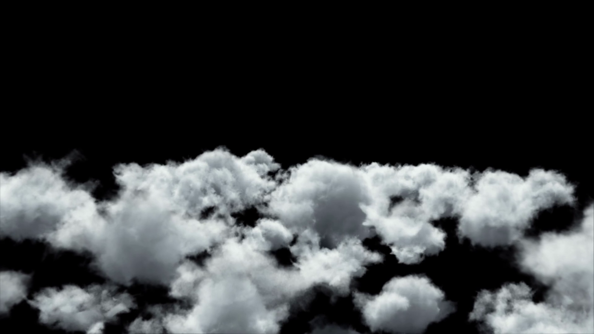 Flying Through Clouds Slow Motion 3d Render Stock Footage SBV-334460432 ...