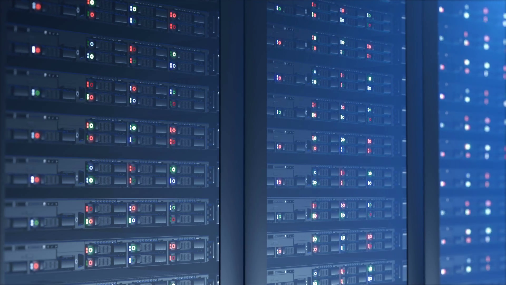 Servers Close Up Modern Data Center Stock Footage SBV-333872762 ...