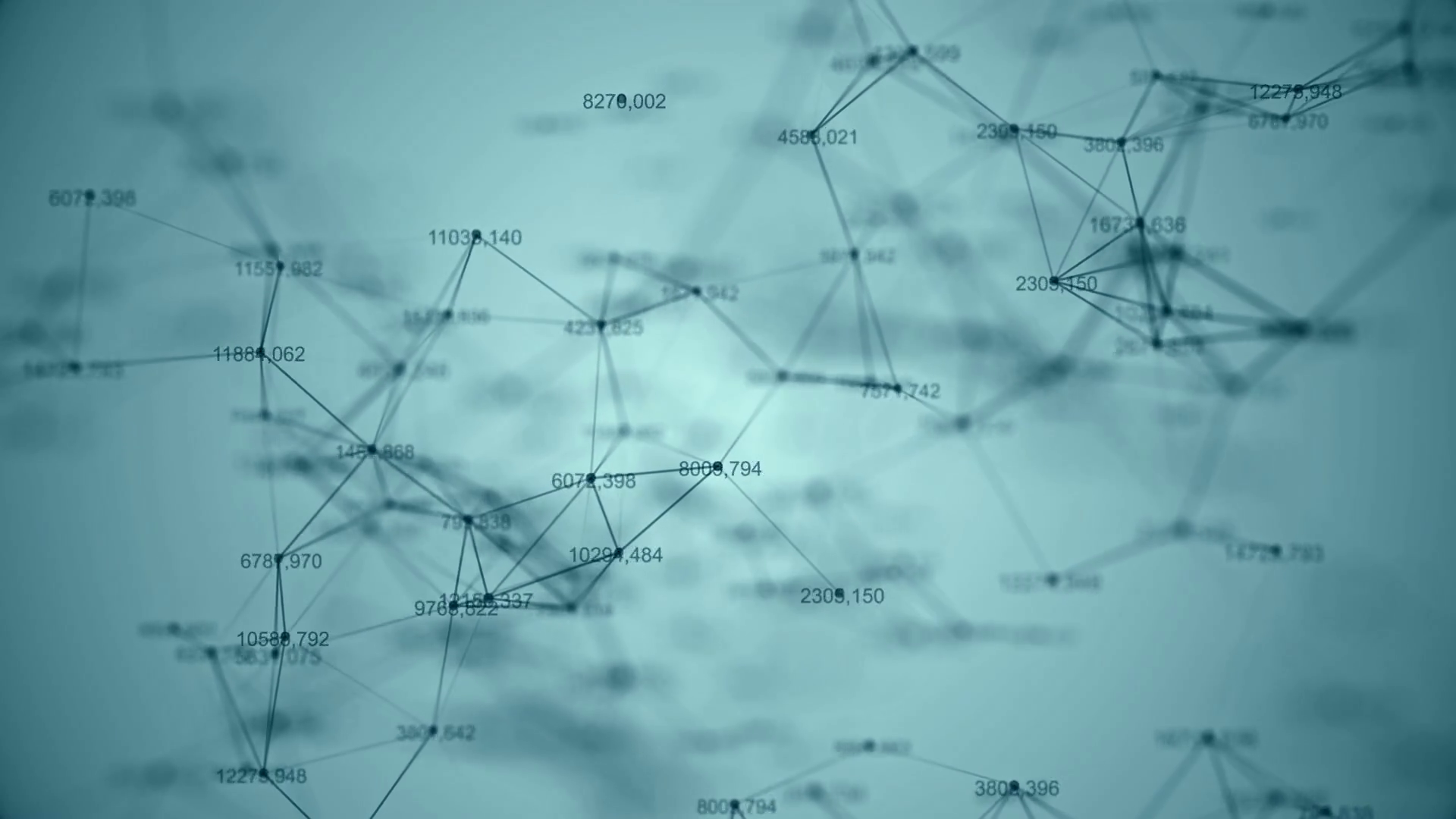 The Particles With Running Numbers Are Stock Motion Graphics SBV ...