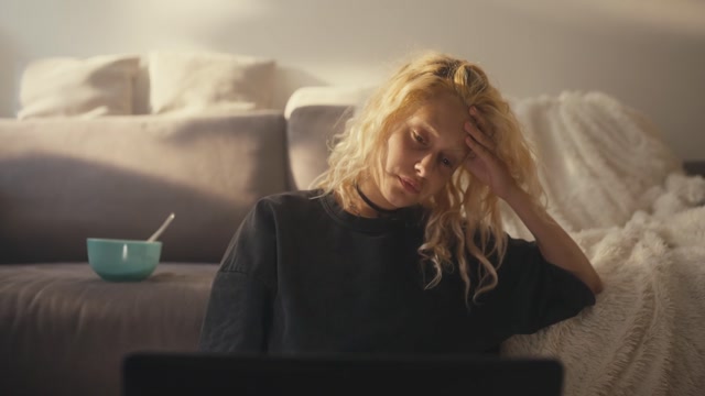 Overthinking Woman Stock Footage: Royalty-Free Video Clips - Storyblocks