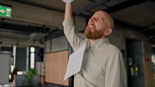 Bald Manager Stock Footage: Royalty-Free Video Clips - Storyblocks