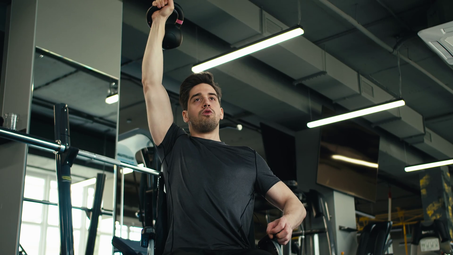 Elevating Strength Empowerment: Inspiring Stock Footage SBV-347684748 ...