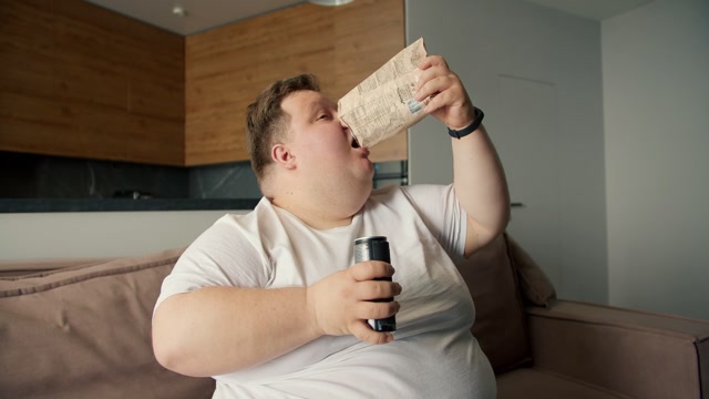 Fat Drinking Stock Footage: Royalty-Free Video Clips - Storyblocks