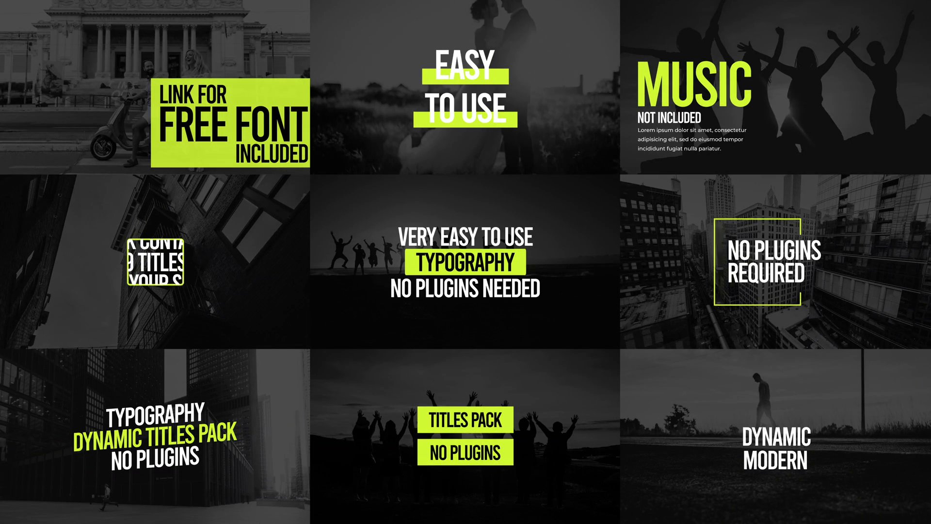 Dynaimc Titles Pack V4 | Effects Template SBV-346895534 - Storyblocks