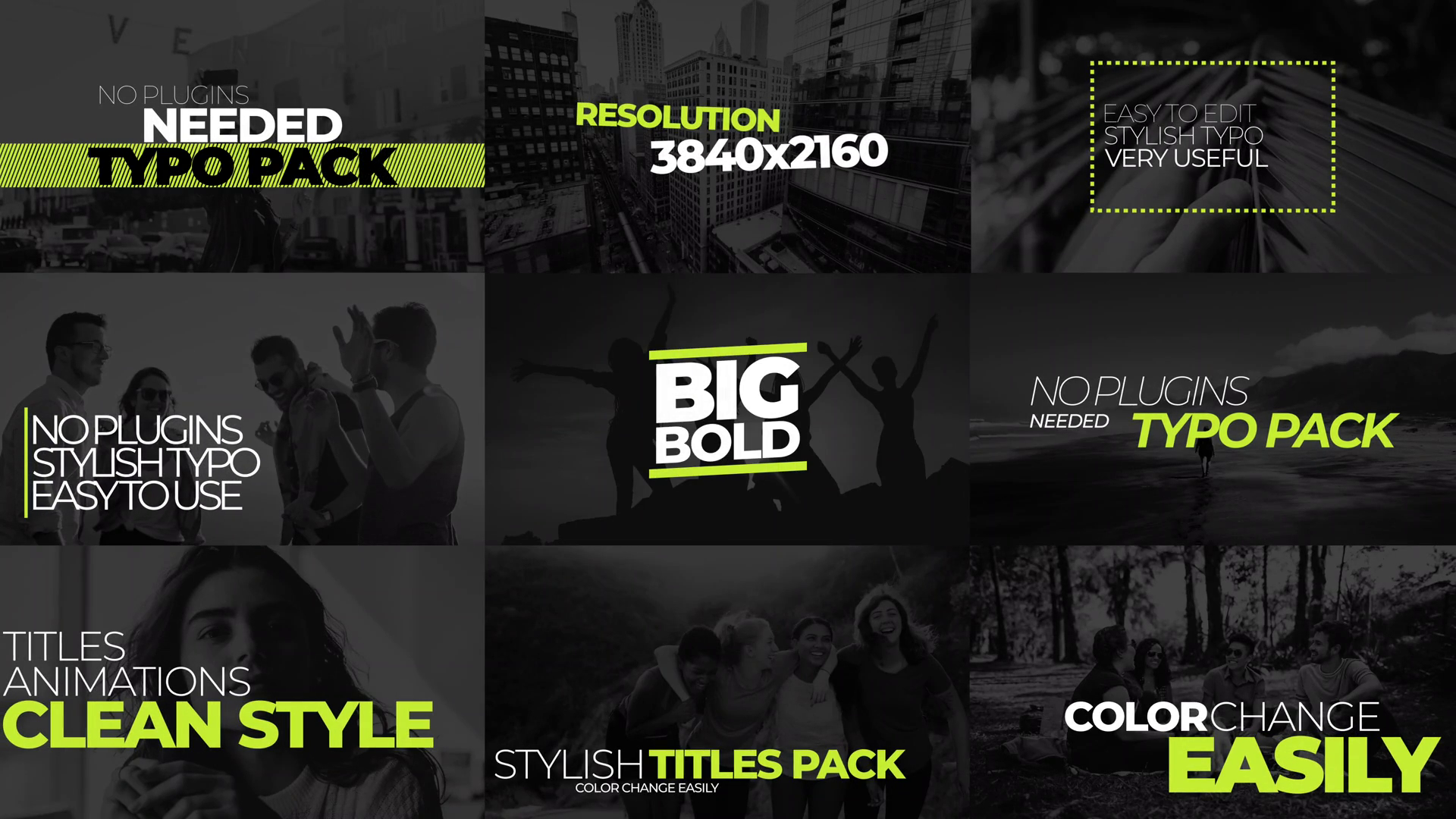 Stylish Titles Pack V3 | Mogrt Template SBV-346847357 - Storyblocks