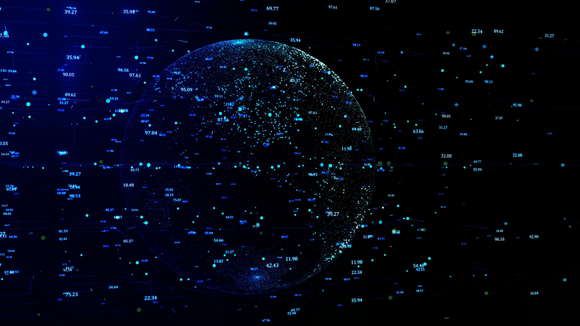 3d Animation Of Blue Planet Earth In Global Stock Motion Graphics SBV ...