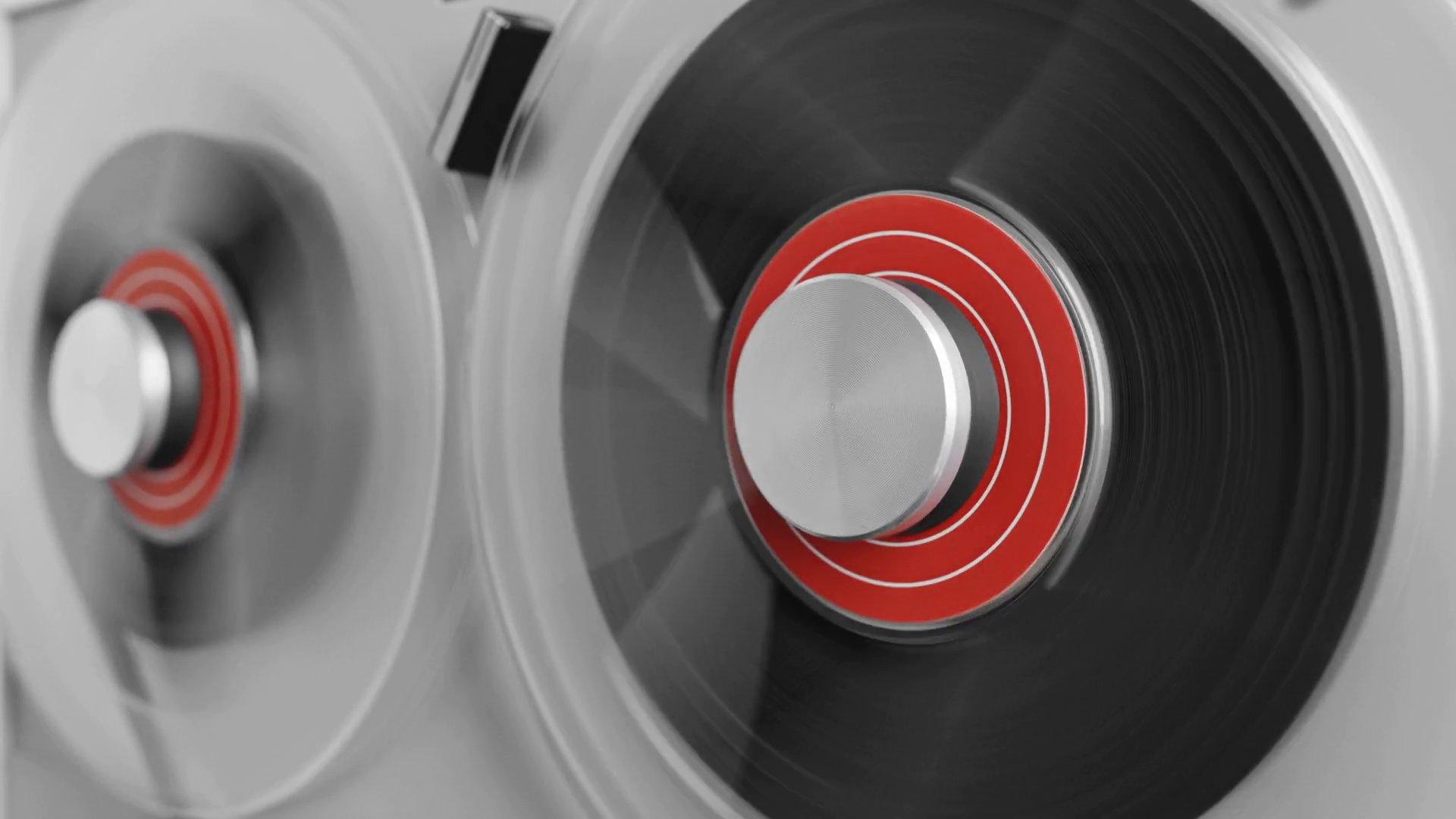 Reel To Reel Tape Recorder Playing Rotating Stock Footage SBV-347407836 ...