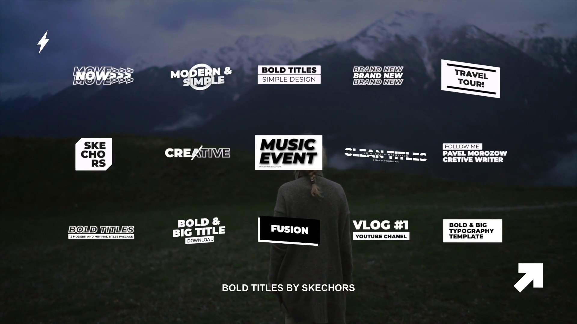 Bold Titles | Mogrt Template SBV-347274584 - Storyblocks