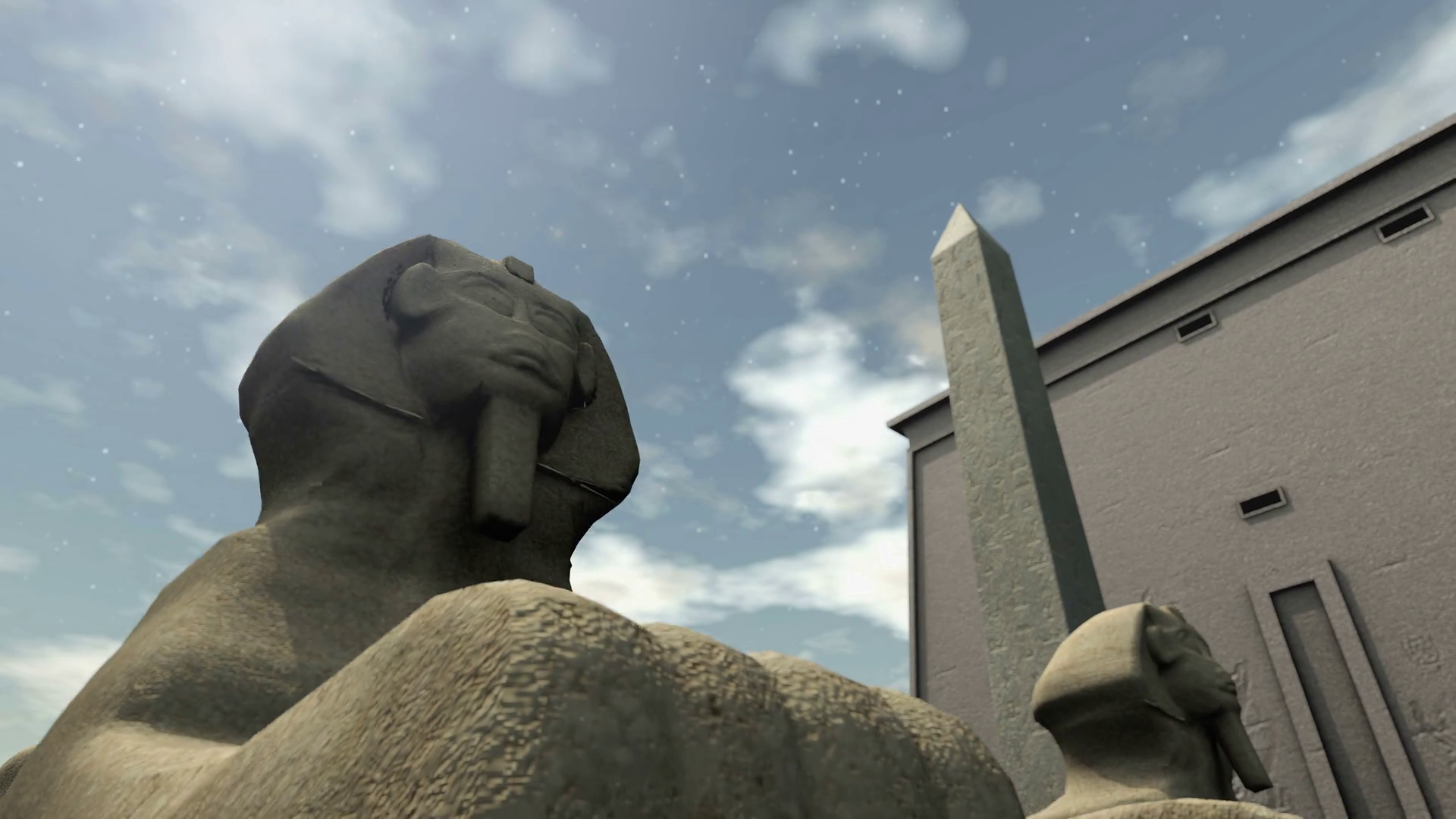 Animated Ancient Temple In Egypt 4k Stock Motion Graphics SBV-313140823 ...