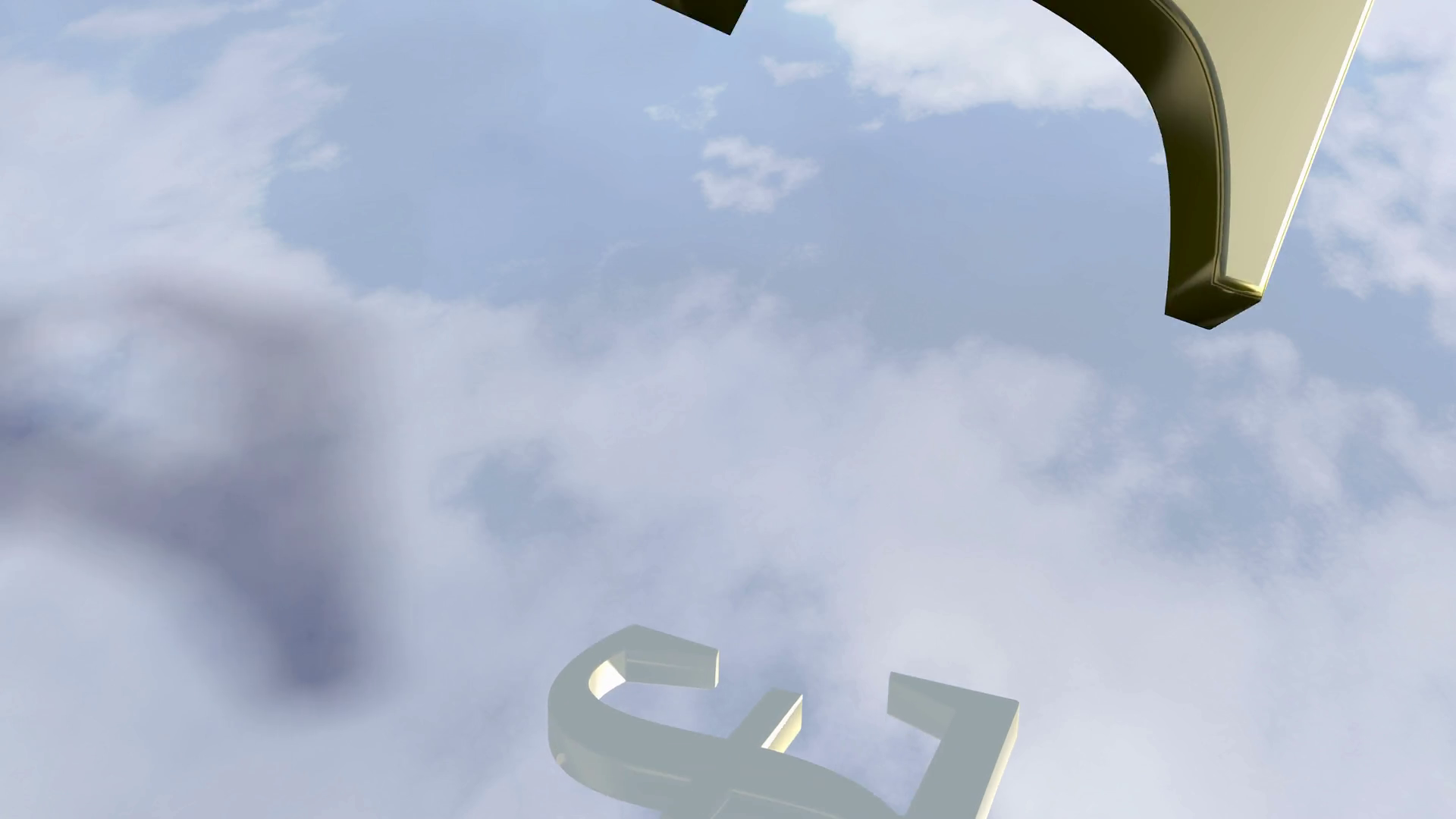 Animated Falling Shiny English Pound Money Stock Motion Graphics SBV ...