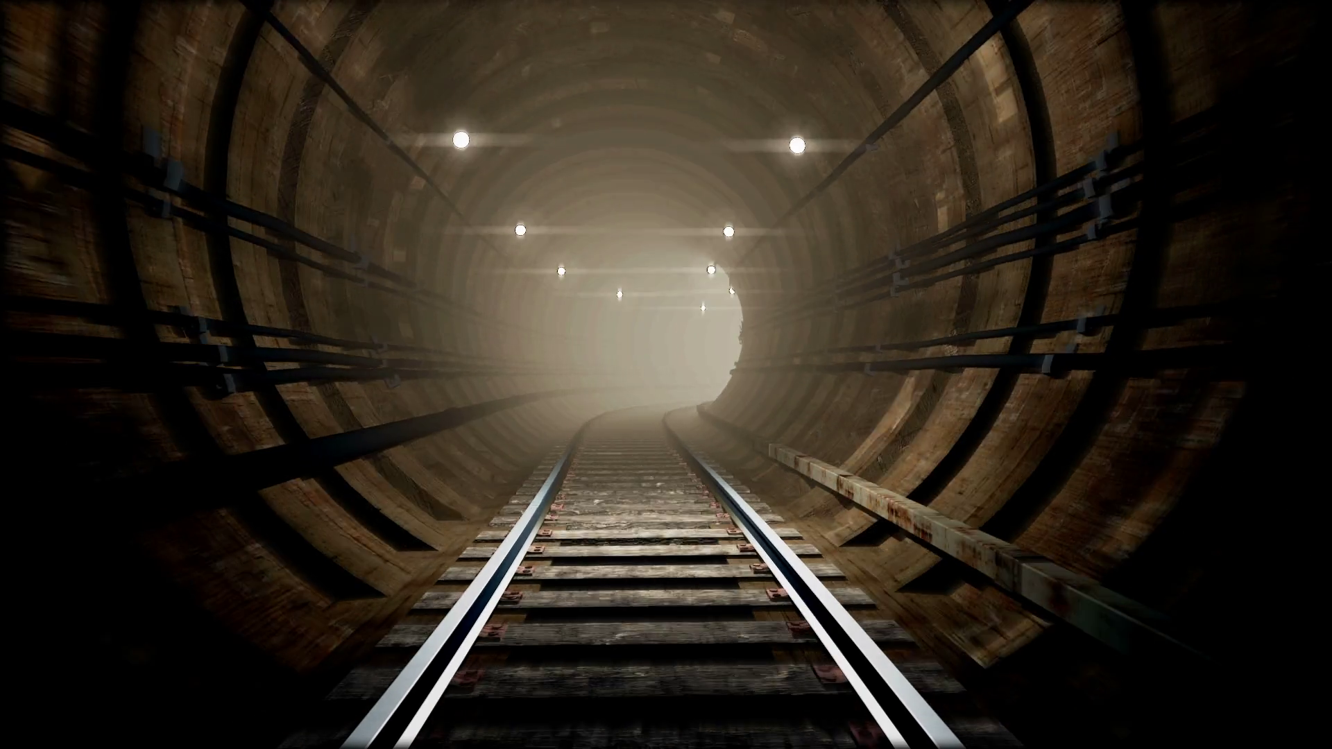 Animated Subway Tunnel Loop-able Stock Motion Graphics SBV-313146337 ...
