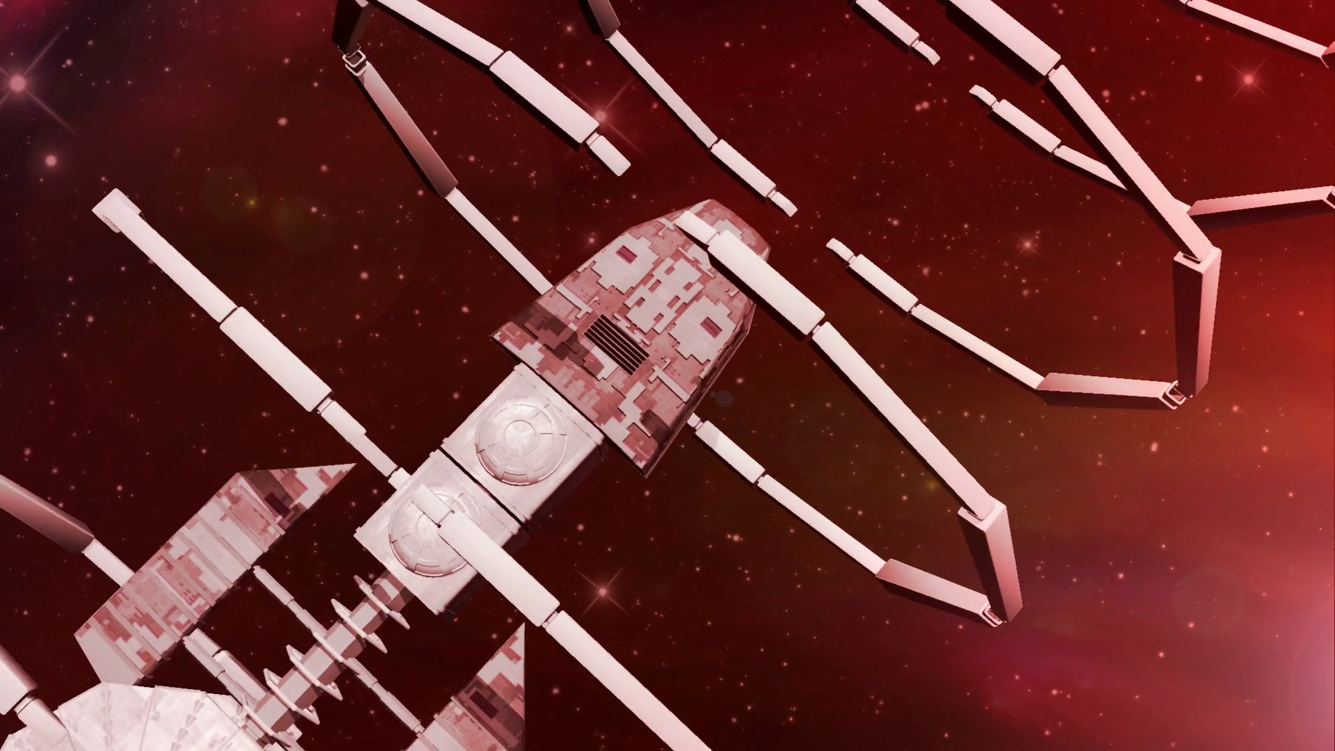 Animation Of Futuristic Spaceship Entering Stock Motion Graphics SBV ...