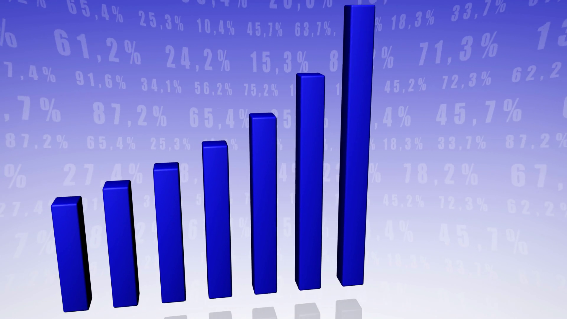 Bar chart blue animation Motion Background - Storyblocks