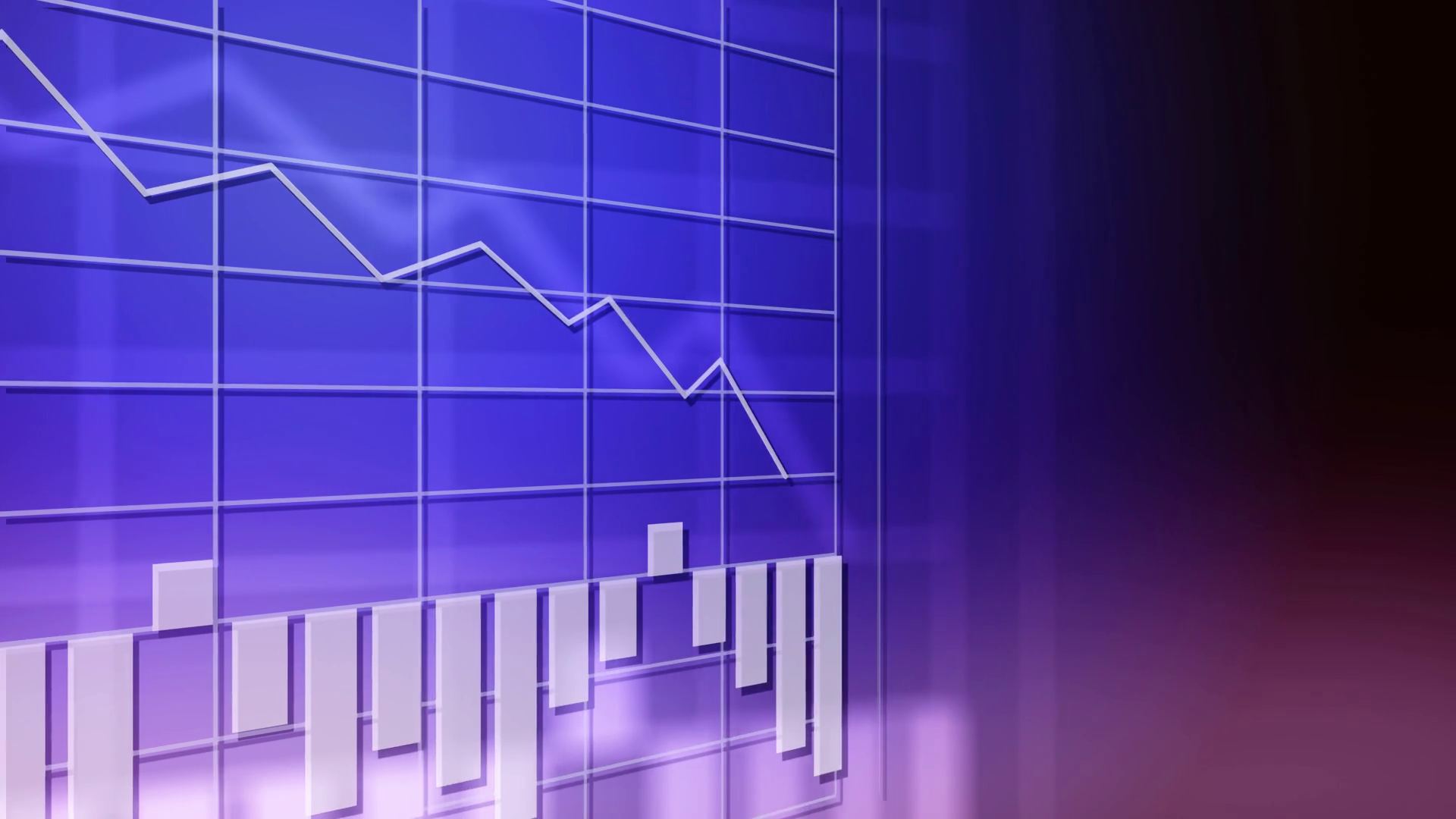 Bar chart downtrend Motion Background - Storyblocks