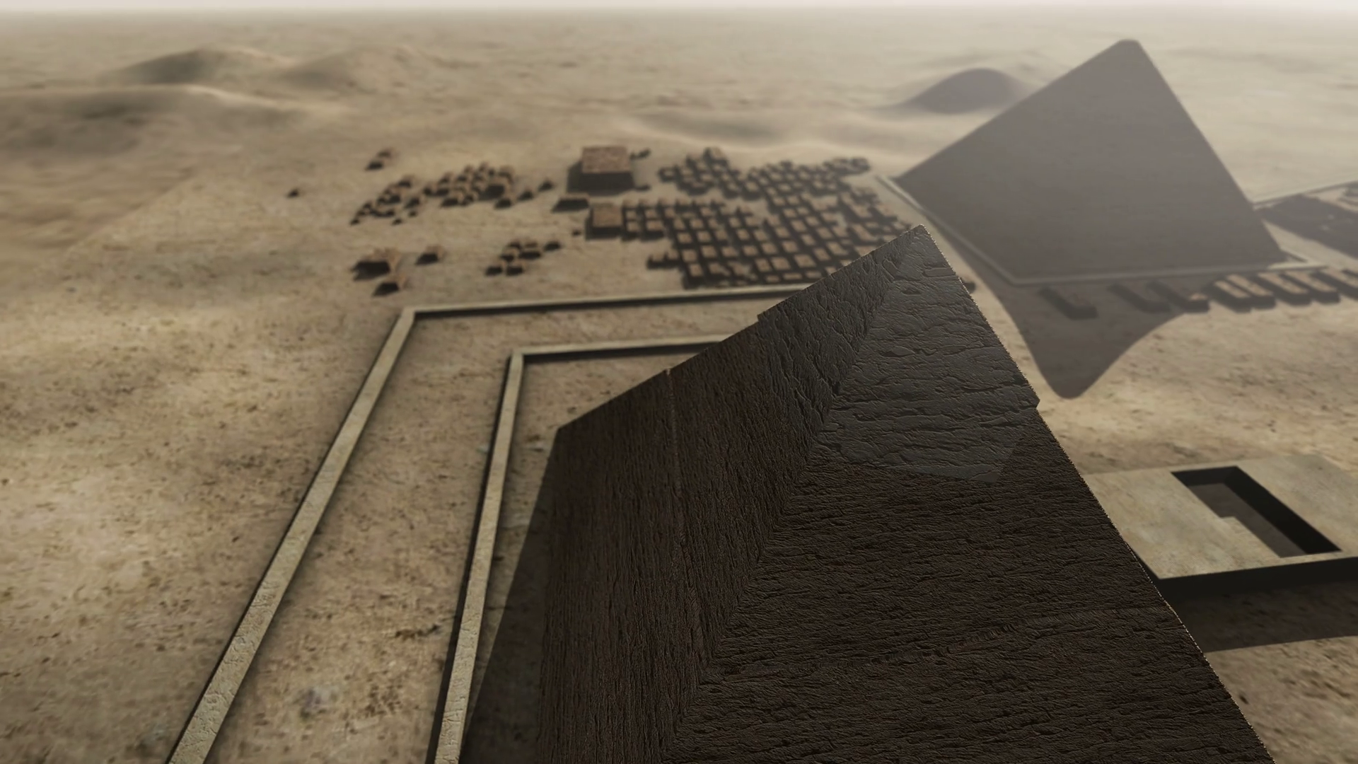 Giza Platform Egypt Animation From Above 4k Stock Motion Graphics SBV ...