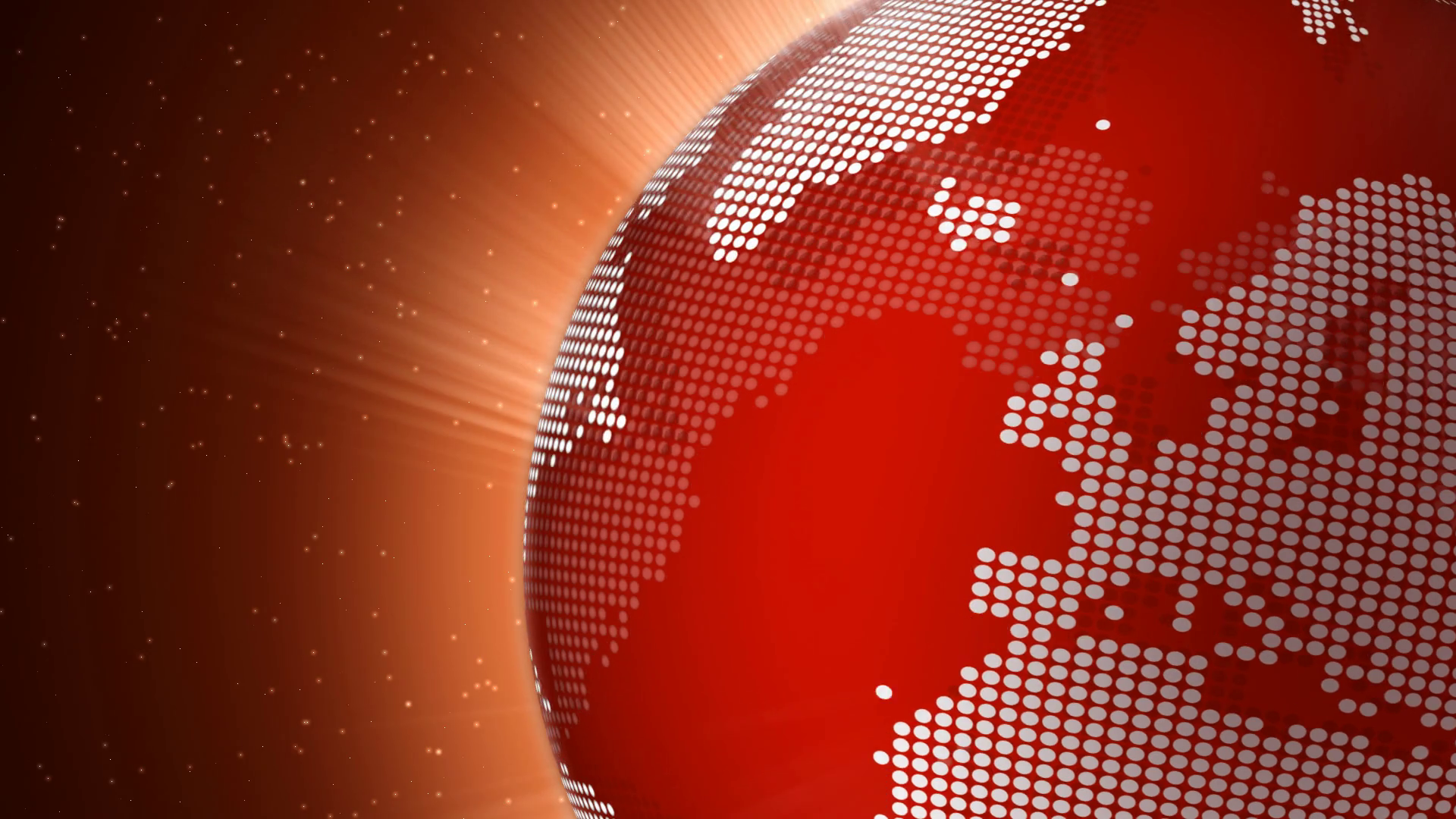 Rotating Red Globe Seamless Loop Stock Motion Graphics SBV-313155867 ...