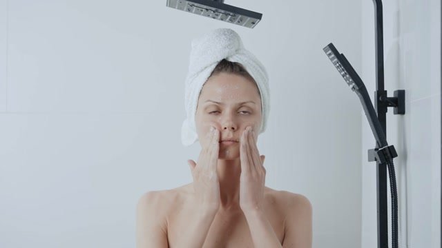 Face Wash Woman Stock Footage: Royalty-Free Video Clips - Storyblocks