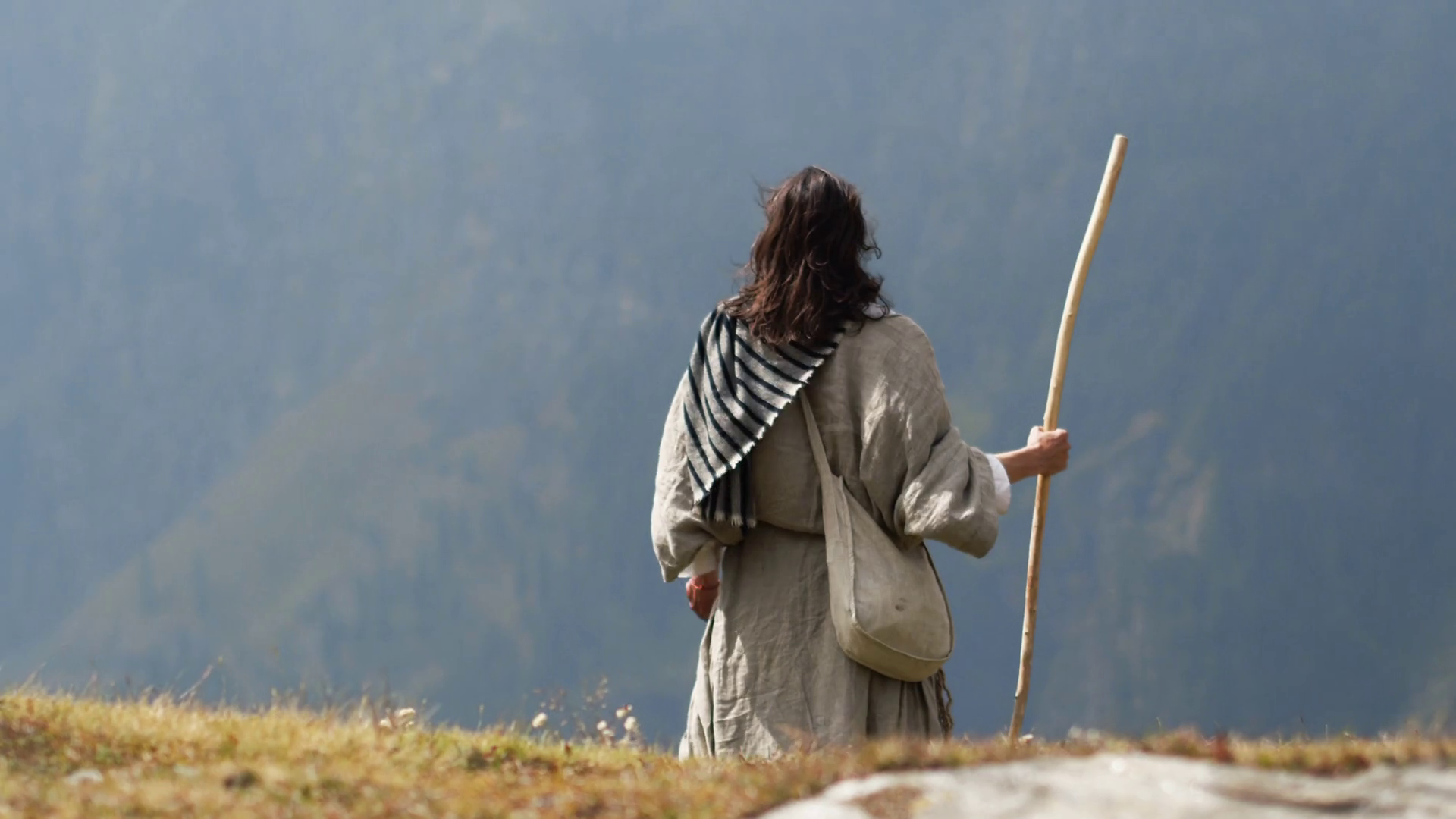Pilgrim In Himalayas In Search God Stock Footage SBV-312723887 ...