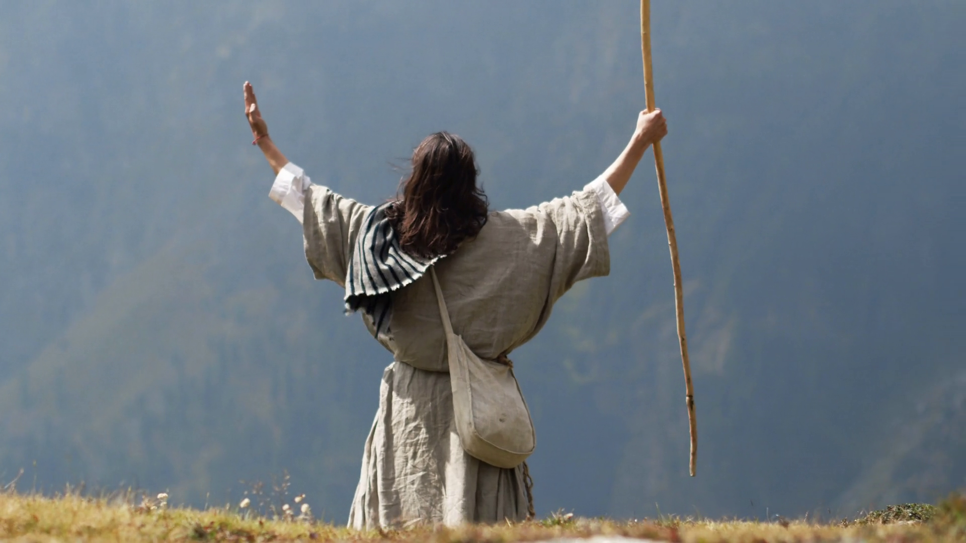 Pilgrim in the Himalayas. In search God Stock Video Footage - Storyblocks