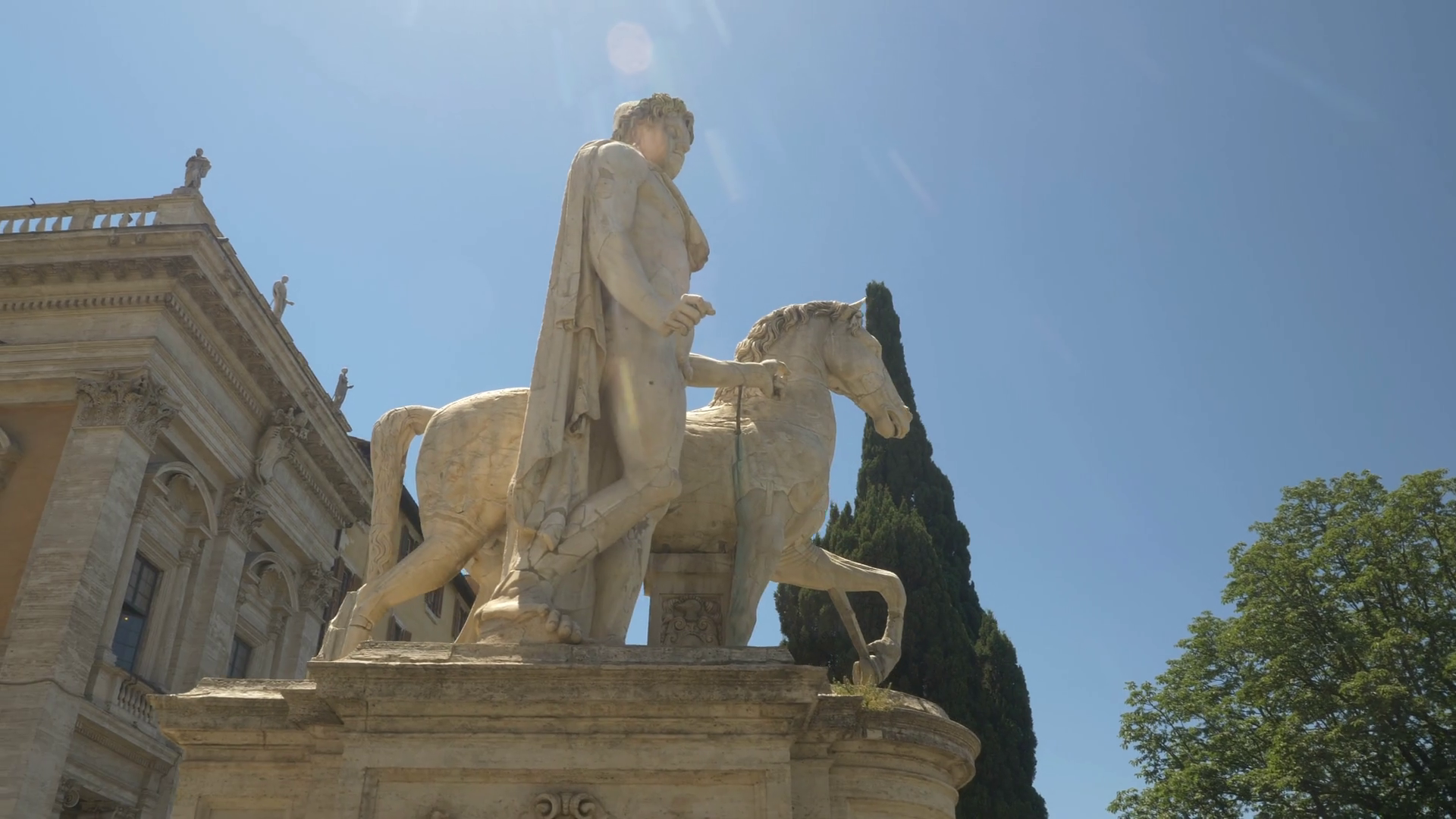 The Form Of Ancient Statues In Territory Of Stock Footage SBV-317774461 ...