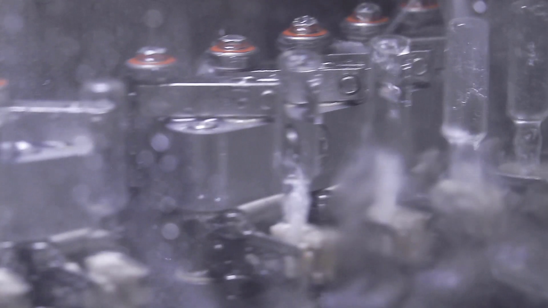 Washing Sterilization Of Vials Vaccine Stock Footage SBV-322652686 ...