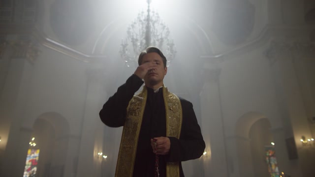 Catholic Priest Stock Footage: Royalty-Free Video Clips - Storyblocks