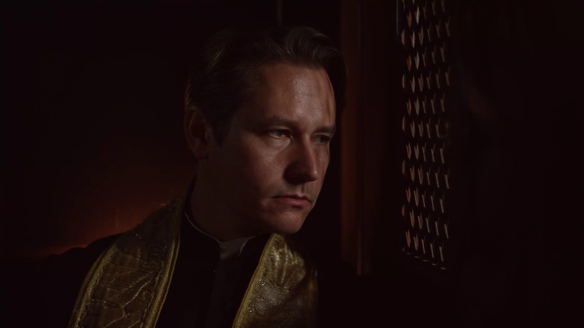 Confessional Moment: Priest Penitent Engage Stock Footage SBV-348723576 ...