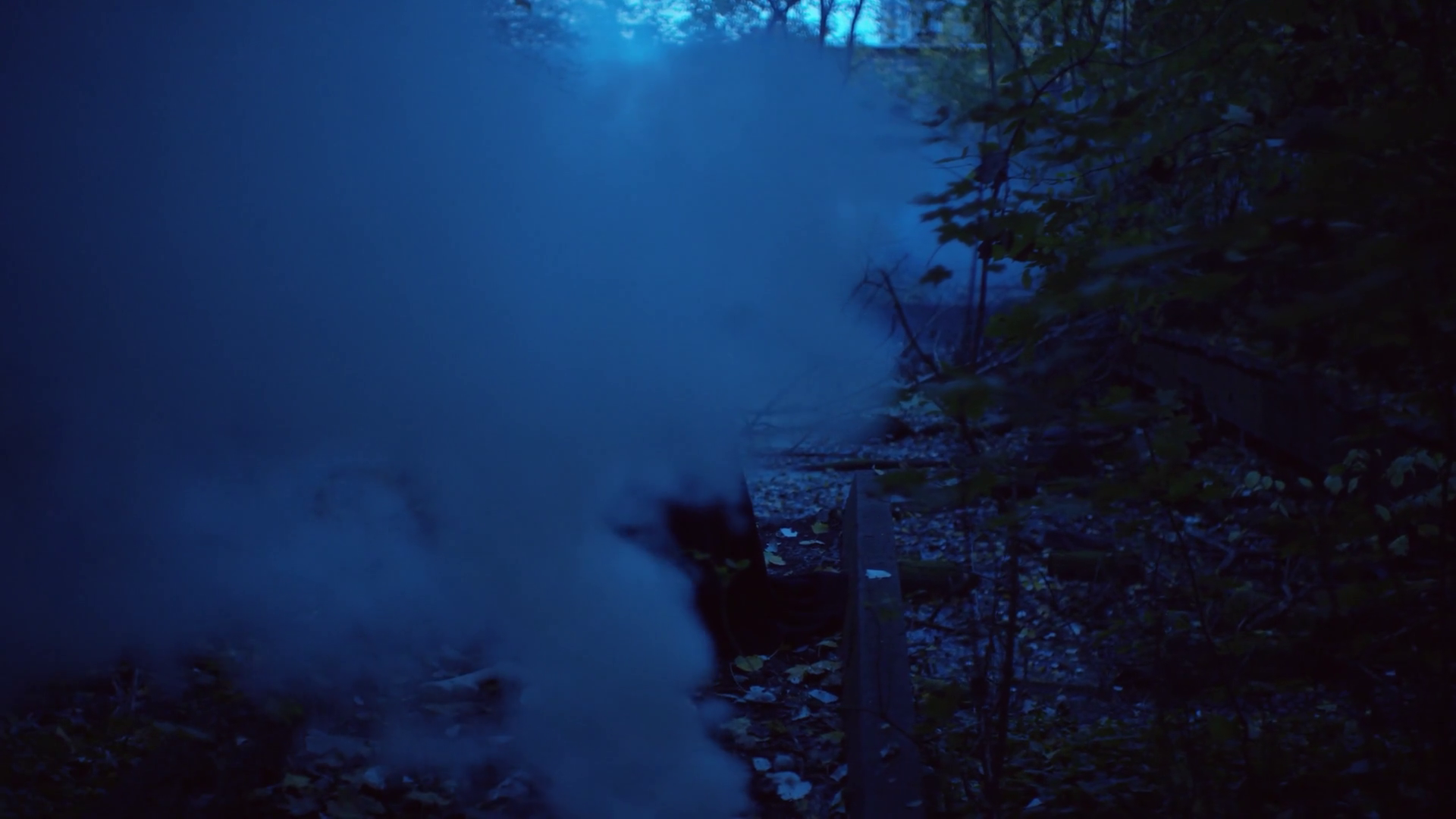 Terrifying Encounter With Bearded Man In Stock Footage SBV-348476813 ...
