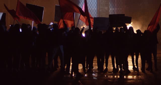 Young Protesters Stock Footage: Royalty-Free Video Clips - Storyblocks