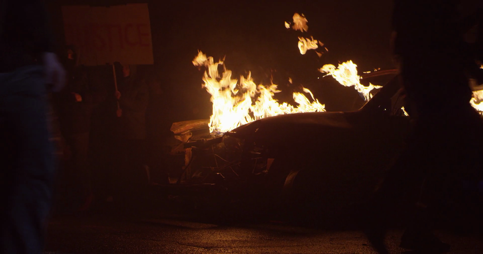 Demonstration Of Riots Demonstration Of Stock Footage SBV-348412620 ...