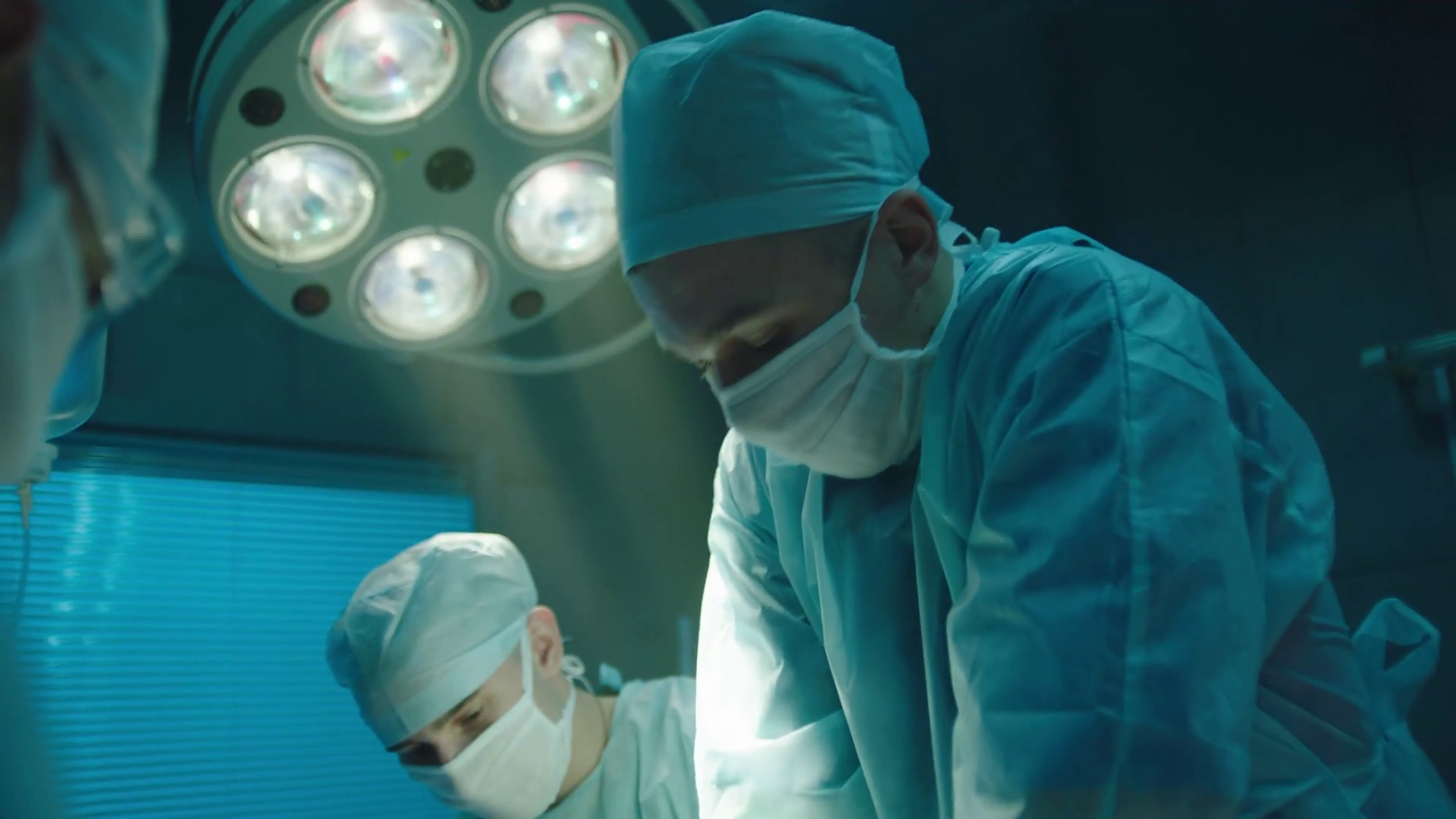 In Critical Surgery Stage Doctors Swiftly Stock Footage SBV-348477552 ...