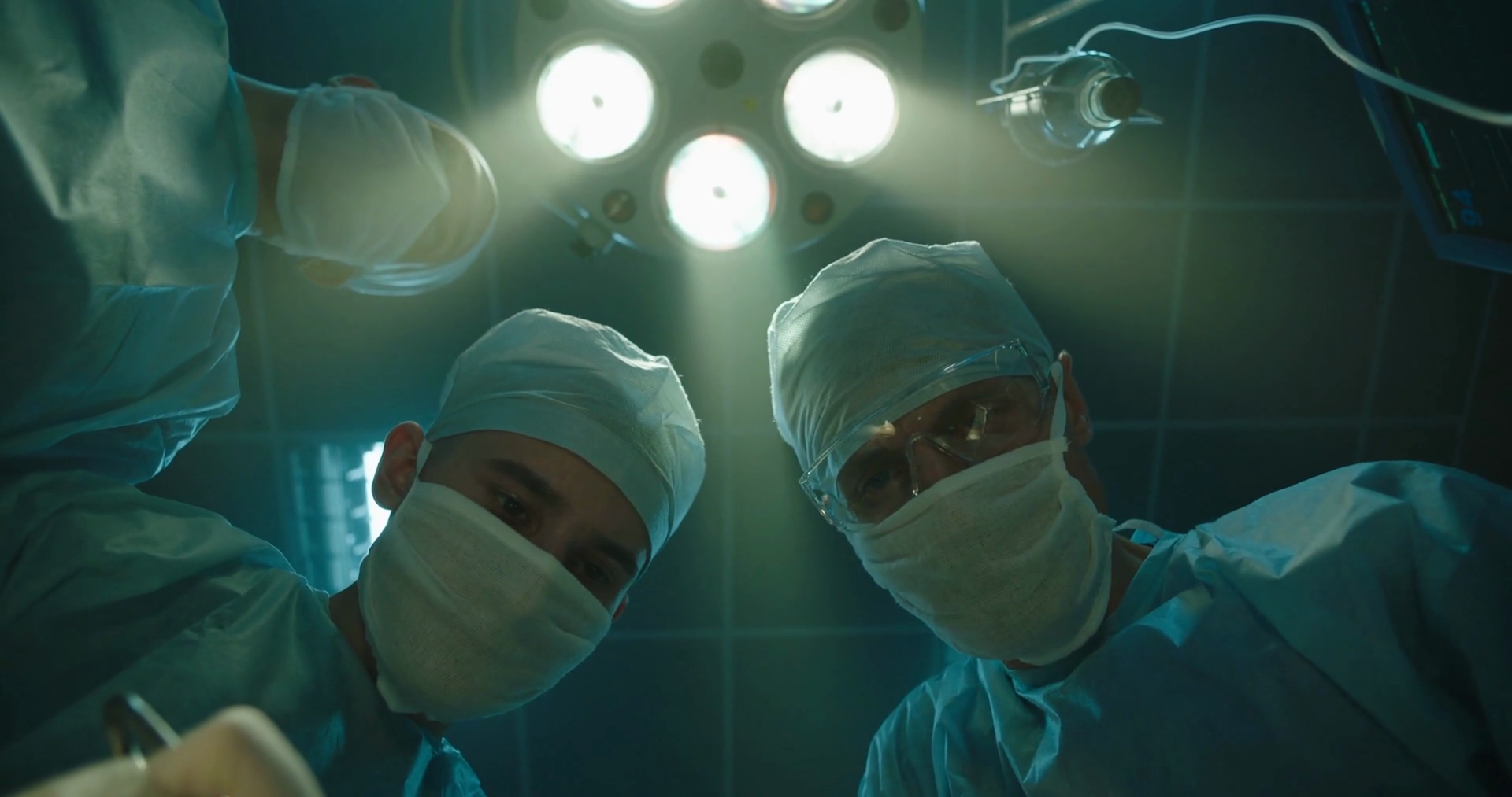 The Video Features Surgeons In Operation Stock Footage SBV-348896740 ...