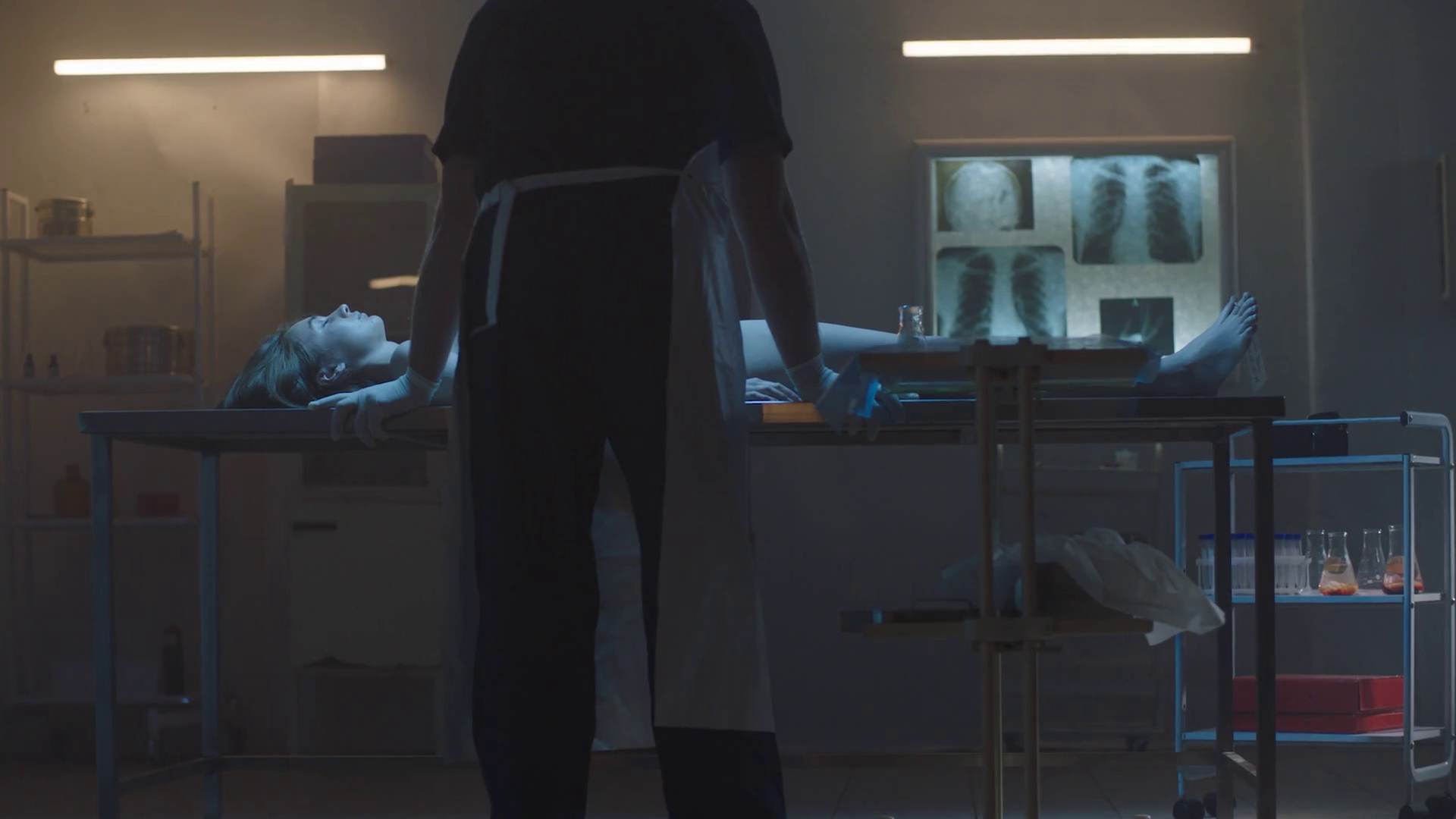 Pathologist Conducting Post-mortem Stock Footage SBV-348731610 - Storyblocks