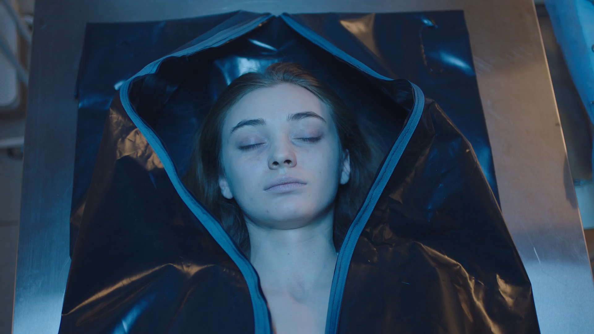 Dead Body In Plastic Bag Pathologist Stock Footage SBV-348731428 ...