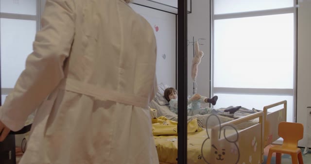 Clown Helping Young Patients Smile Stock Footage: Royalty-Free Video ...