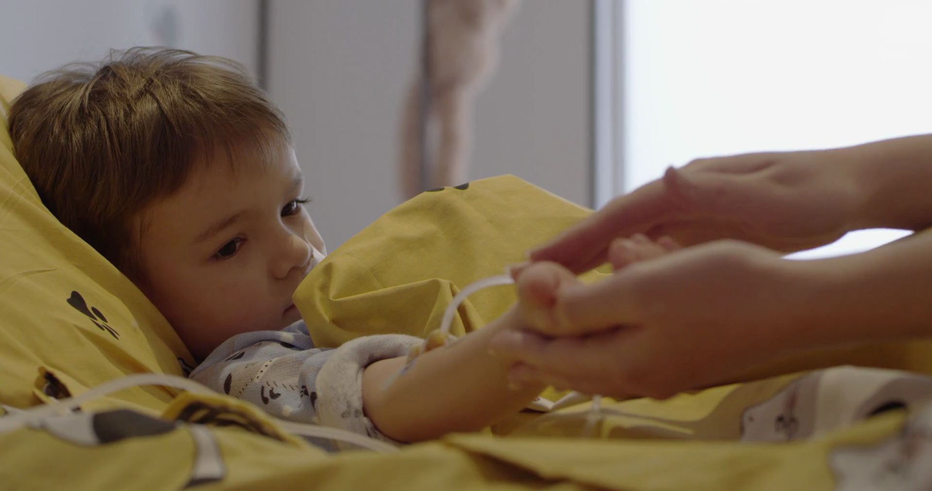 Iv Nurse Child Hospital Nurse With Iv Stock Footage SBV-348561971 ...