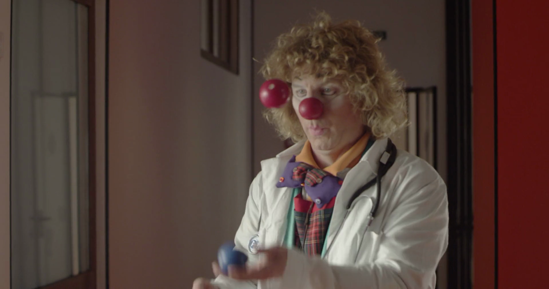 Juggling Clown Hospital Stethoscope Stock Footage SBV-348561910 ...