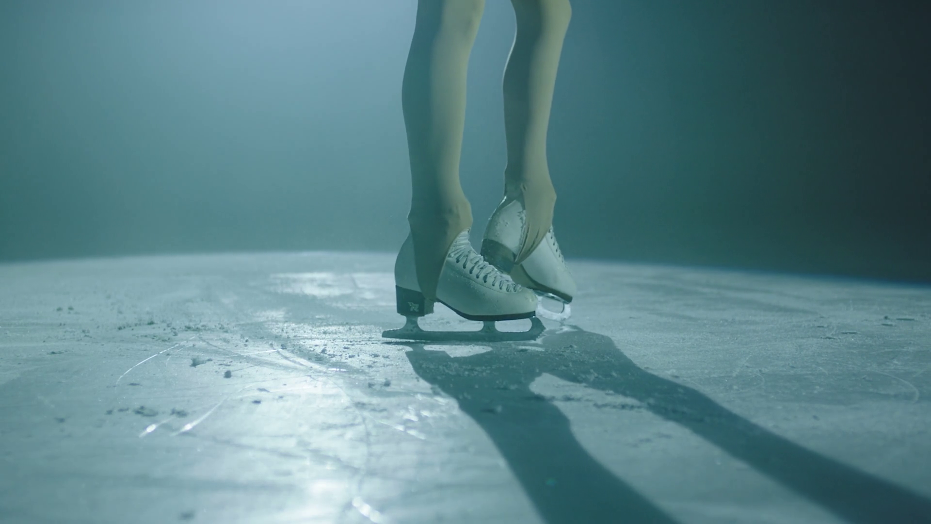 Exhibiting Dedication: Olympic Figure Skater Stock Footage SBV ...