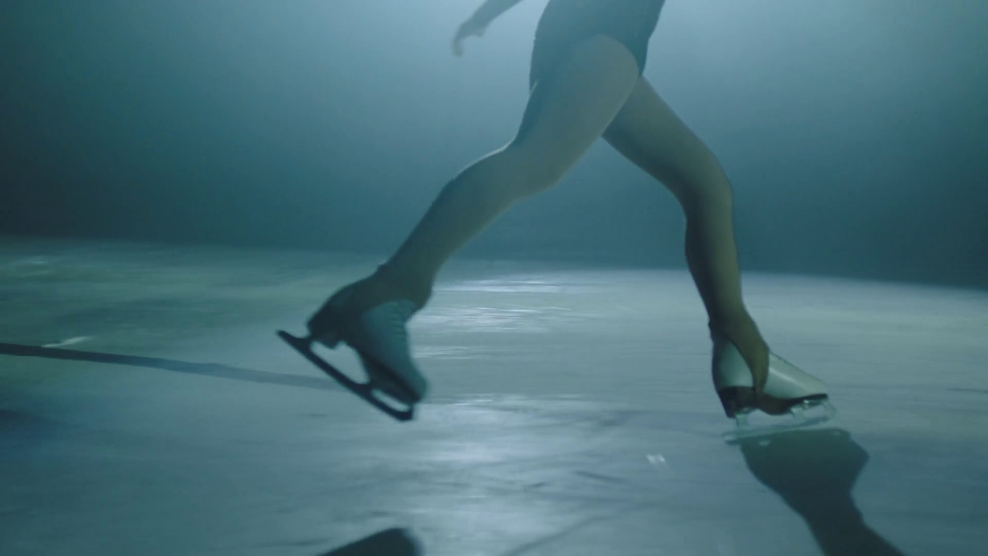 Exhibiting Dedication: Olympic Figure Skater Stock Footage SBV ...