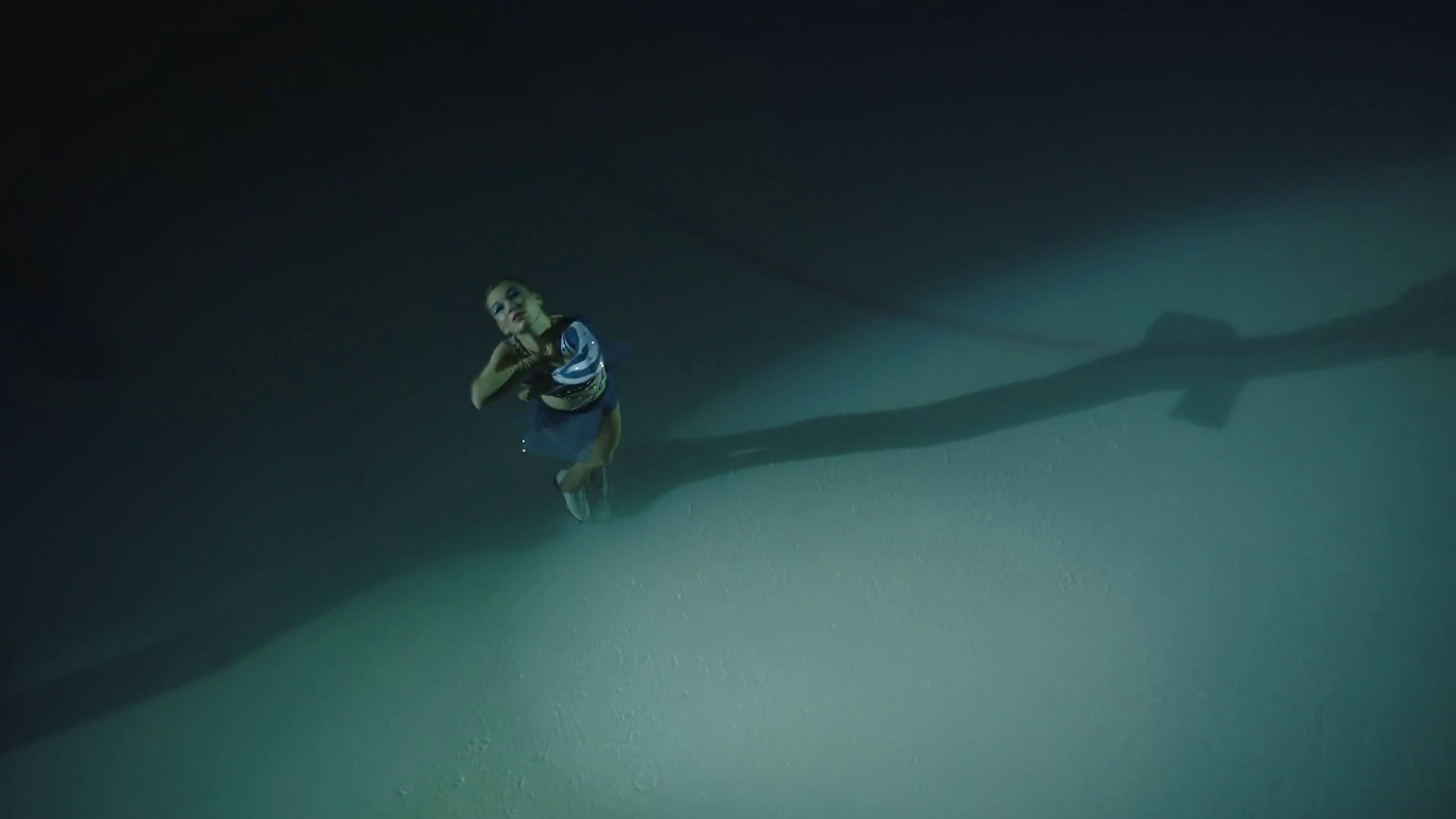 Exhibiting Dedication: Olympic Figure Skater Stock Footage SBV ...