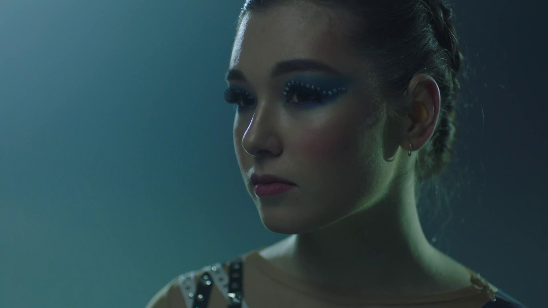 Exhibiting Dedication: Olympic Figure Skater Stock Footage SBV ...