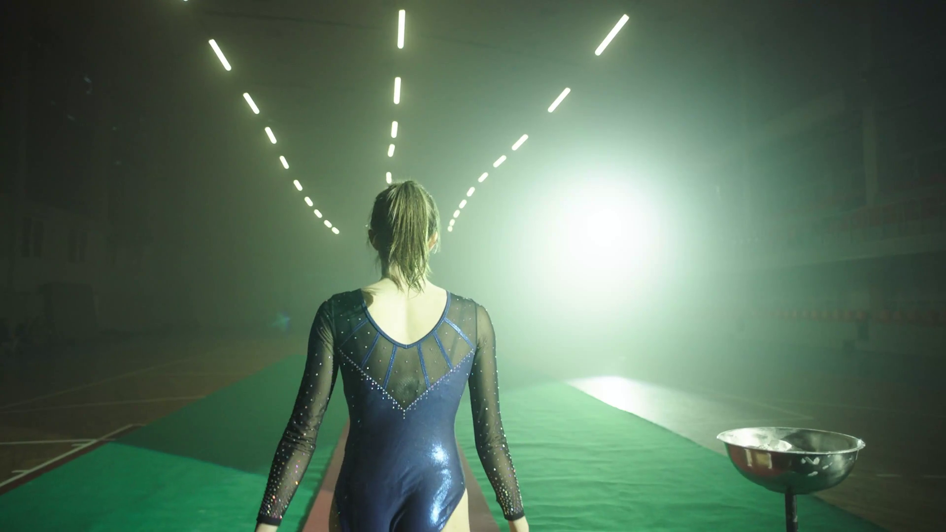 Athlete Woman Training Olympic: Vaulting To Stock Footage SBV-348458823 ...