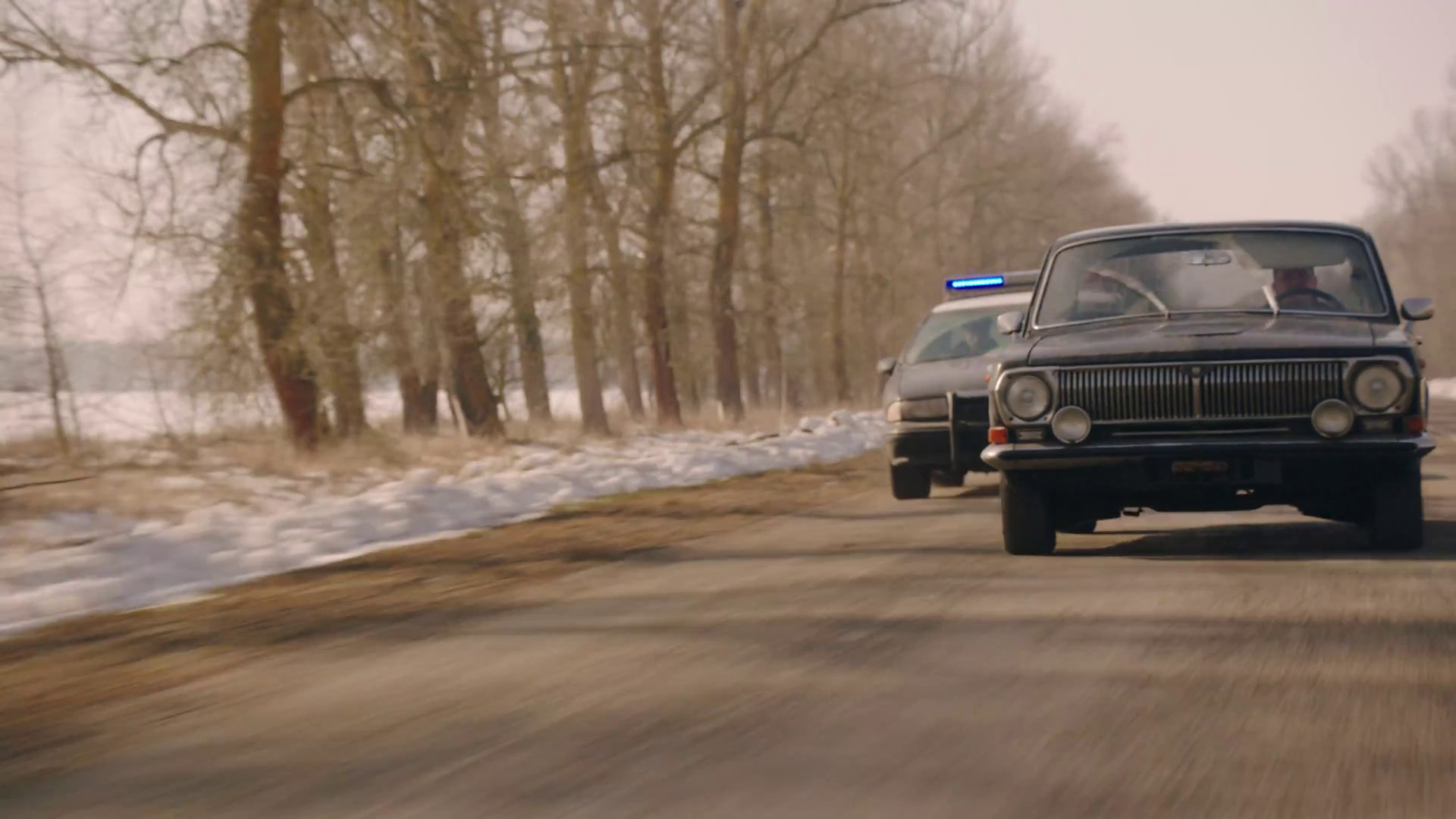Traffic Patrol Car In Pursuit Of Criminal Stock Footage SBV-348417678 ...