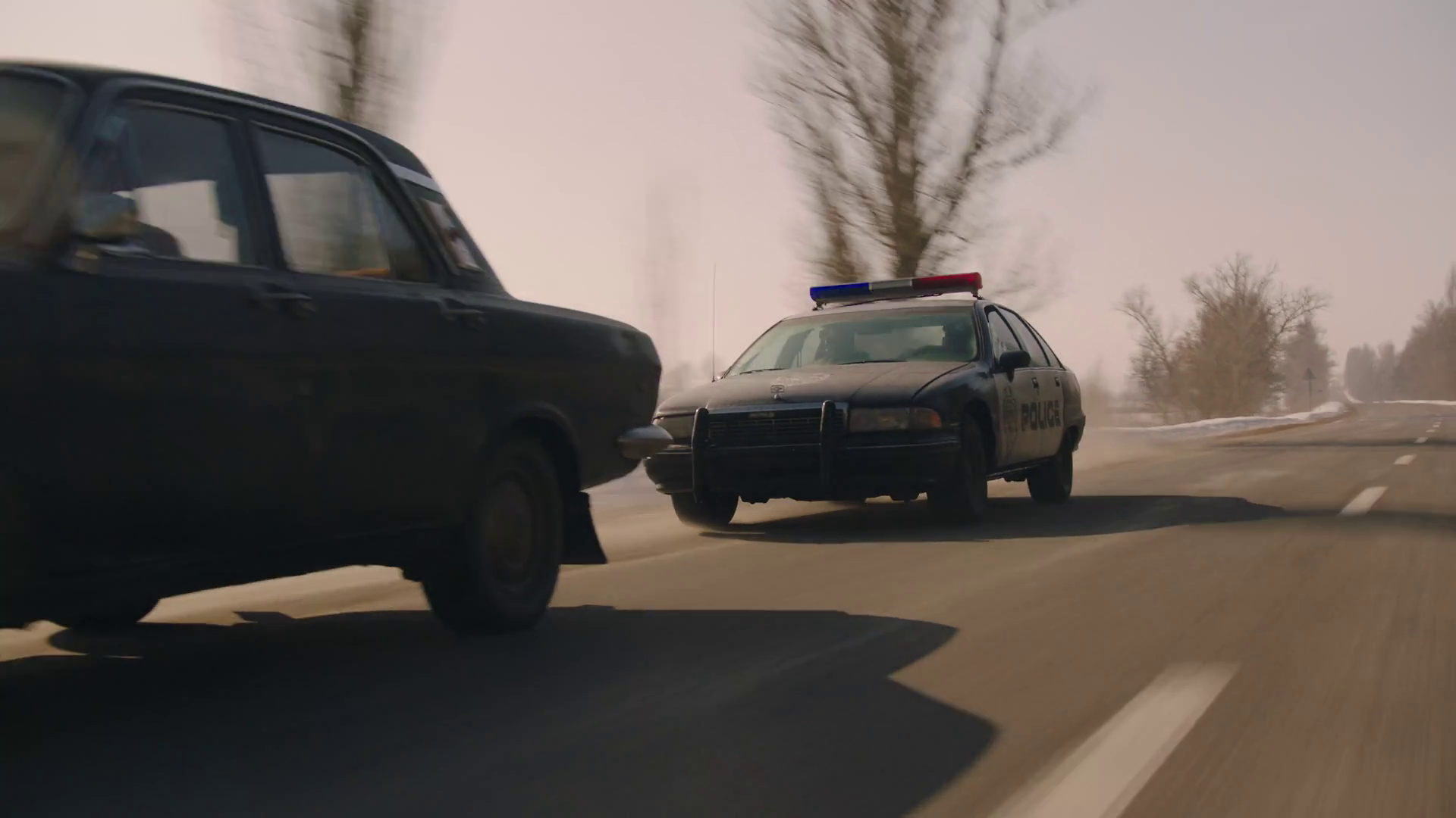 Traffic Patrol Car In Pursuit Of Criminal Stock Footage SBV-348417667 ...
